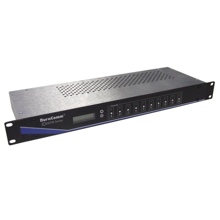 DuraComm Rack-Mount E-Fuse Distribution Panel DP-10iN-100-MU
